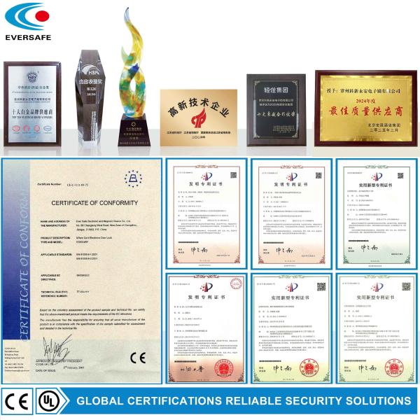 Quality Fire Proof Doorlock Card Operated Door Locks for sale