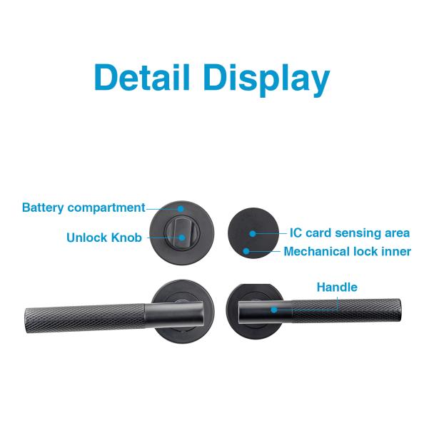 Quality Hotel Rfid Door Lock Hotel Room Key Card System Smart Hotel Lock for sale