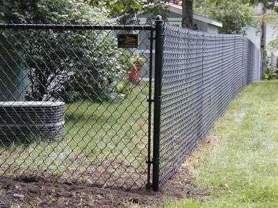B/Barbed selvedge Galvanized Chain-link fence Mesh/Cyclone Fence