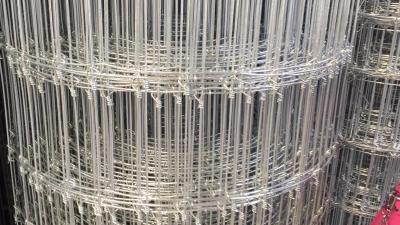 China Galvanized Wire Mesh Garden 8 ft field fence Zoo Wild Fencing Roll Hardware for sale