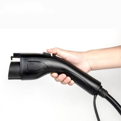 Cina spina bianca 40A, CA di carico 110V-240V del cavo del caricatore dell'automobile elettrica di tipo 1 9kW del cavo della singola pistola in vendita