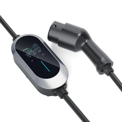Cina caricatore dell'interno/all'aperto della casa 32A di CA EV, stazione di carico del veicolo elettrico compatibile con tipo - 2 EVs in vendita