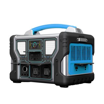 Cina Tempo portatile di campeggio blu 1008Wh del generatore della centrale elettrica di 1000W 1000W Lifepo4 elettrico in vendita