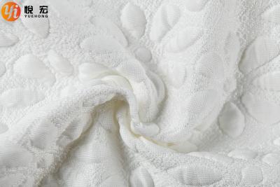 China Pillowcases Jacquard Knit Fabric Mattress Protectors 450GSM Double Knit Jacquard for sale