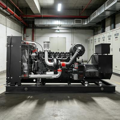 China WP10D238E200 Weichai Generator Set 300kVA Open Frame Diesel Emergency Generator for sale