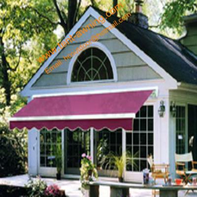 China Outdoor Patio Balcony Remote Control Motorized Retractalbe Awning for sale