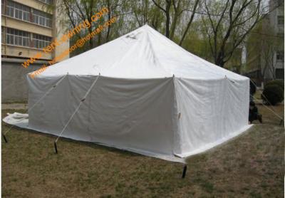 China Outdoor Camping Galvanized Steel Waterproof Canvas Military Army Tent for sale