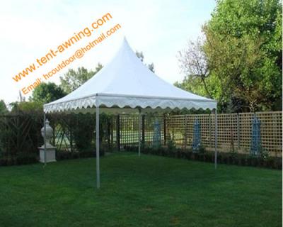 China High Peak Pole Tent, fireproof PVC, 3x3m, 4x4m, 5x5m, 6x6m, Rental  Tent for sale