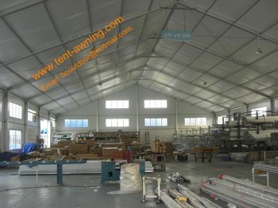 China Windproof Temporary Workshop Tent Aluminum Structure Waterproof Marquee Tents for sale