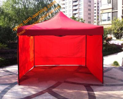 China Outdoor Folding Canopy Tent  with Sidewalls UV Resistant Oxford Cover Advertising Fold Up Tents for sale