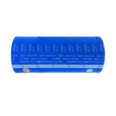 중국 2.7 볼트 100000 패러드 슈퍼커패시터 셀 전력 공급 나사 단말기 판매용
