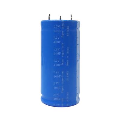 중국 Eco Friendly Durable 2.7V 400F High Power Super Capacitor Battery For Car 35x60Mm 판매용