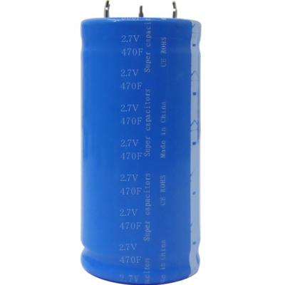 중국 Small Volume Ultra Capacitors 2.7V 470F High Power 35x62mm Not Easy To Explode 판매용