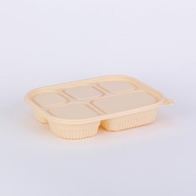 Cina Microonda eliminabile del contenitore pp dell'alimento rettangolare in vendita