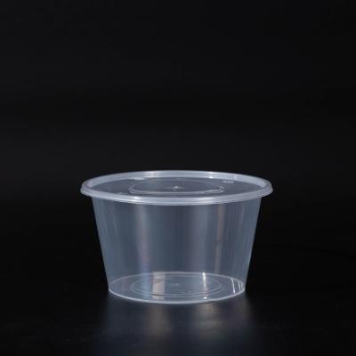 Cina Tazza asportabile di plastica di Logo Printing pp bevanda fredda di plastica su ordinazione della tazza della chiara in vendita