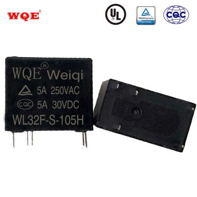 China Industrial Power Relays Electronic Components 5A Wl32f 5 12 24V Relay for sale