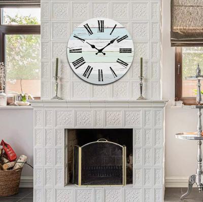 wood wall clock