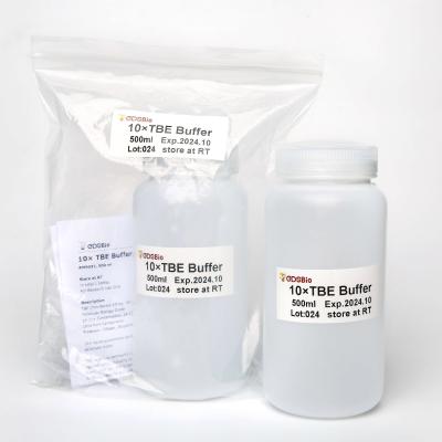 Cina colore trasparente dell'amplificatore 10X TBE di elettroforesi del DNA 0.5L in vendita