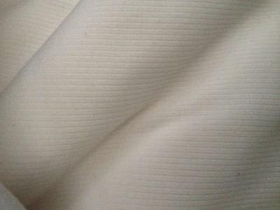 Cina Allungamento bianco Upholstrey/tessuto 150CM 180G/M2 nervatura maglietta/degli abiti sportivi in vendita