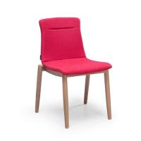 Quality Bentwood Restaurant Chair And Table Side Seat Wood Grain Metal Legs Dining Room for sale