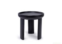 Quality Commercial Black Fiberglass Coffee Table Stylish Design For Hotel Lounge for sale