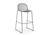 Quality Stackable Metal Wire Bar Stool Patio Chair Minimalist Stylish For Cafe Bar for sale