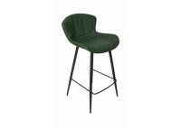 Quality Fabric PU Bar Stool And Table Upholstered Counter Chair Metal Base For Executive for sale