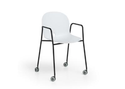 China Minimalist Silhouette Stackable Training Room Chairs Ergonomics Comfortable for sale