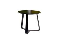 Quality Commercial Round Nesting Coffee Table Easy Cleaning With Wood Top Metal Base for sale