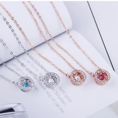 China Charming round/star/heart shape gold silver plated pendant necklace for lovers and friends for sale