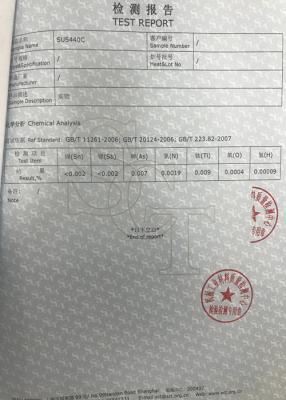 China Barra brilhante de aço inoxidável de AISI 440C para o espaço aéreo tal como componentes do gerador da onda da asa à venda