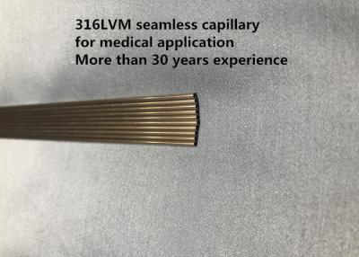 Cina Capillare senza cuciture di acciaio inossidabile di 316LVM 316LS S31673 in vendita
