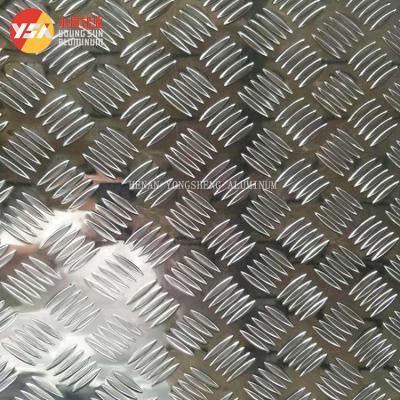 China Yongsheng Aluminum Checker Plate  Corrosion Resistant for Freezers & Vehicles  Meets ASTM/EN/GB Standards for sale