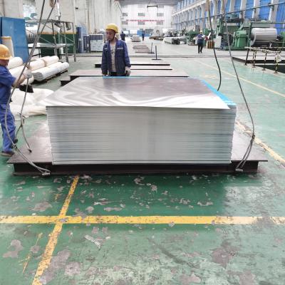 China 5052 Aluminum Plate Anti Fingerprint Scratch Resistant UV Resistant For Exterior Wall Cladding Heat Dissipation for sale