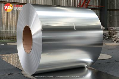 China Roll Forming Aluminum Coil 3003 5052 Flame Retardant High Gloss Custom ID 508mm Seaworthy Export Packing for sale