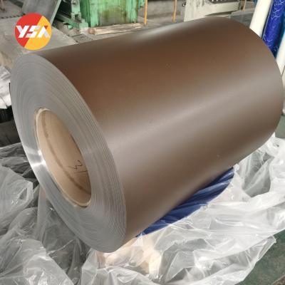 China PVDF Color Coated Aluminum Coil 70% Kynar 500 25 Micron ISO SGS Certified Bendable for OEM RAL Customization for sale