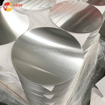China Mill Finish Aluminum Circle Disc 1050 1060 3003 H24 H18 0.3-6.0mm Auto Wheel Cover Heat Shield Gasket Kitchen Cookware for sale