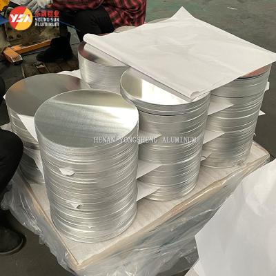 China Cutting Discs Aluminum 1050 1060 1100 3003 Aluminum Circle Round For Cookwares And Lights for sale