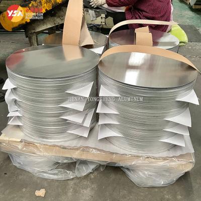 China Aluminum Round Plate 1050 1060 1100 250mm 350Mm 780mm H14 Cookware Utensile for sale