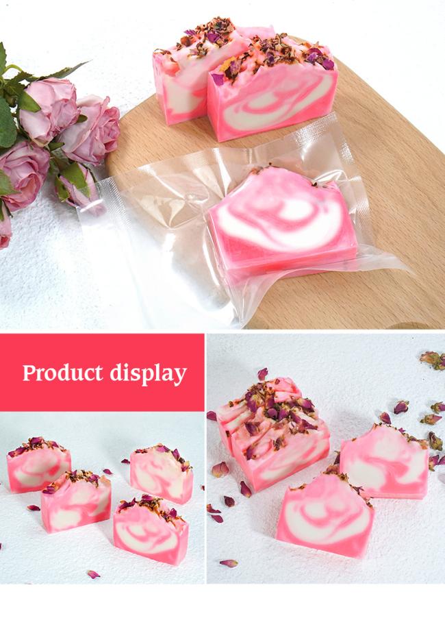 Rose petal soap for acne-prone skin