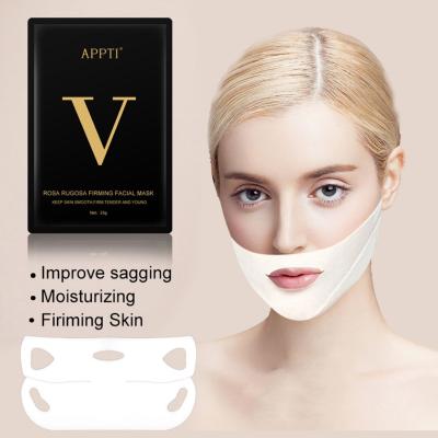 Cina 25g OEM Skin Care Products Collagen Lifting Firming Mask Water Gel Hanging Ear V Face Mask in vendita
