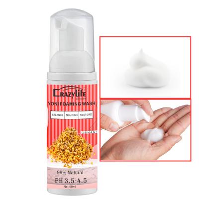 Cina Lavaggio femminile di schiumatura naturale dell'equilibrio pH per Itching l'OEM intimo di aree in vendita