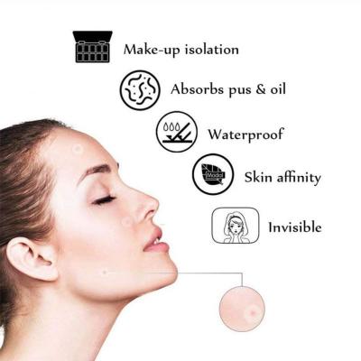 Cina Toppa idrocolloide amichevole del brufolo dell'acne del vegano per la copertura Zits in vendita