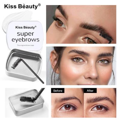 中国 ODM Eyebrow Styling Soap Colorless Transparent And Lasting Natural Eyebrow Styling Wax 販売のため