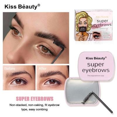 中国 ODM Eyebrow Styling Soap Colorless Transparent And Lasting Natural Eyebrow Styling Wax 販売のため