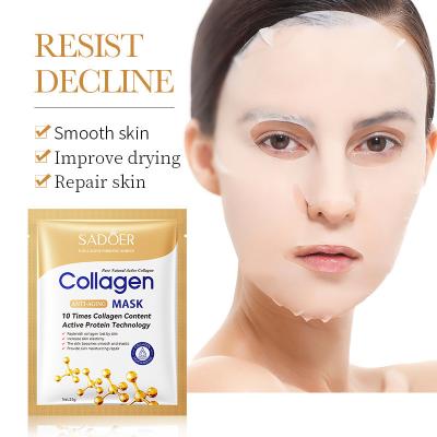 Китай MSDS OEM Skin Care Products Moisturizing Collagen Facial Mask Sheet Anti Aging продается
