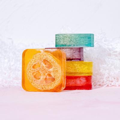 Cina Di lusso personale individualmente ha avvolto il sapone fatto a mano del fiore dell'olio essenziale del sapone da bagno in vendita