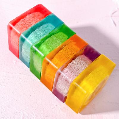 Cina Di lusso personale individualmente ha avvolto il sapone fatto a mano del fiore dell'olio essenziale del sapone da bagno in vendita