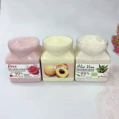 Cina ODM Avocado Facial Body Scrub Organic Exfoliante Deep Cleansing Moisturizing in vendita