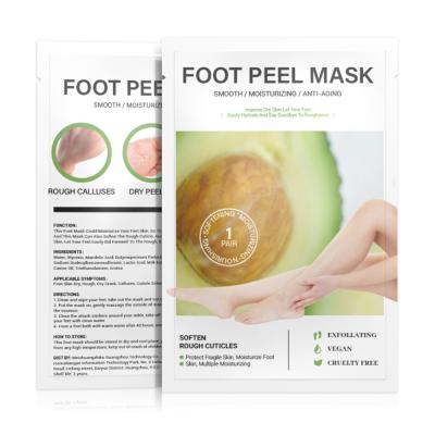 Cina 40ml Avocado Foot Mask Exfoliating Moisturizing And Rejuvenating Foot Care Set in vendita
